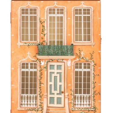 French Mansard Style House Form Vitrine | Showplace Antique + Design ...