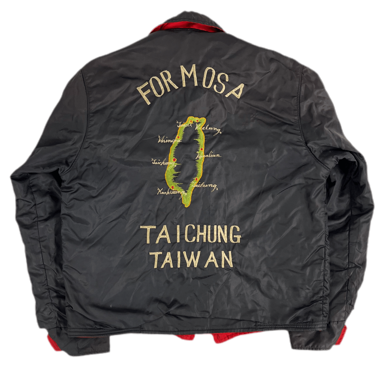 Vintage Formosa "Taichung City Taiwan" Reversible Tour Jacket | Joint ...