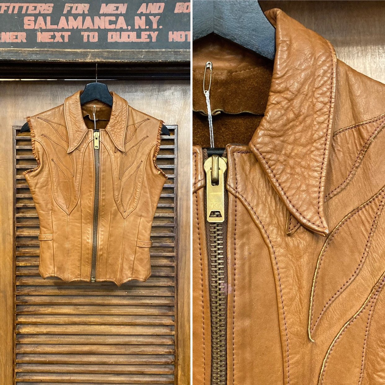 Vintage 1960’s “East West Musical Instruments” Hippie Leather | Vintage ...