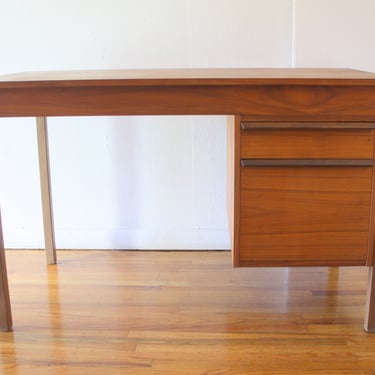 Mid Century Modern Danish Teak Desk | Picked Vintage | Philadelphia