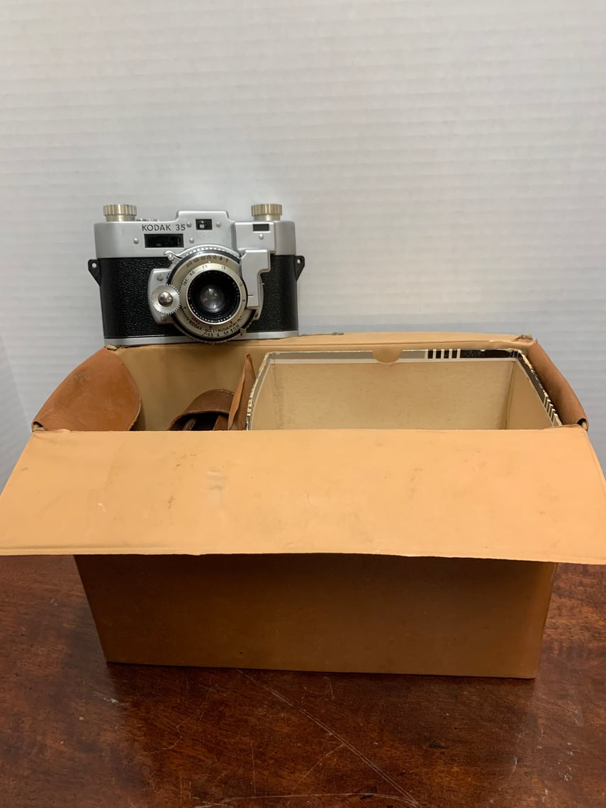 1950s Kodak Camera with Case and Accessories | MOB Vintage | Kensington ...