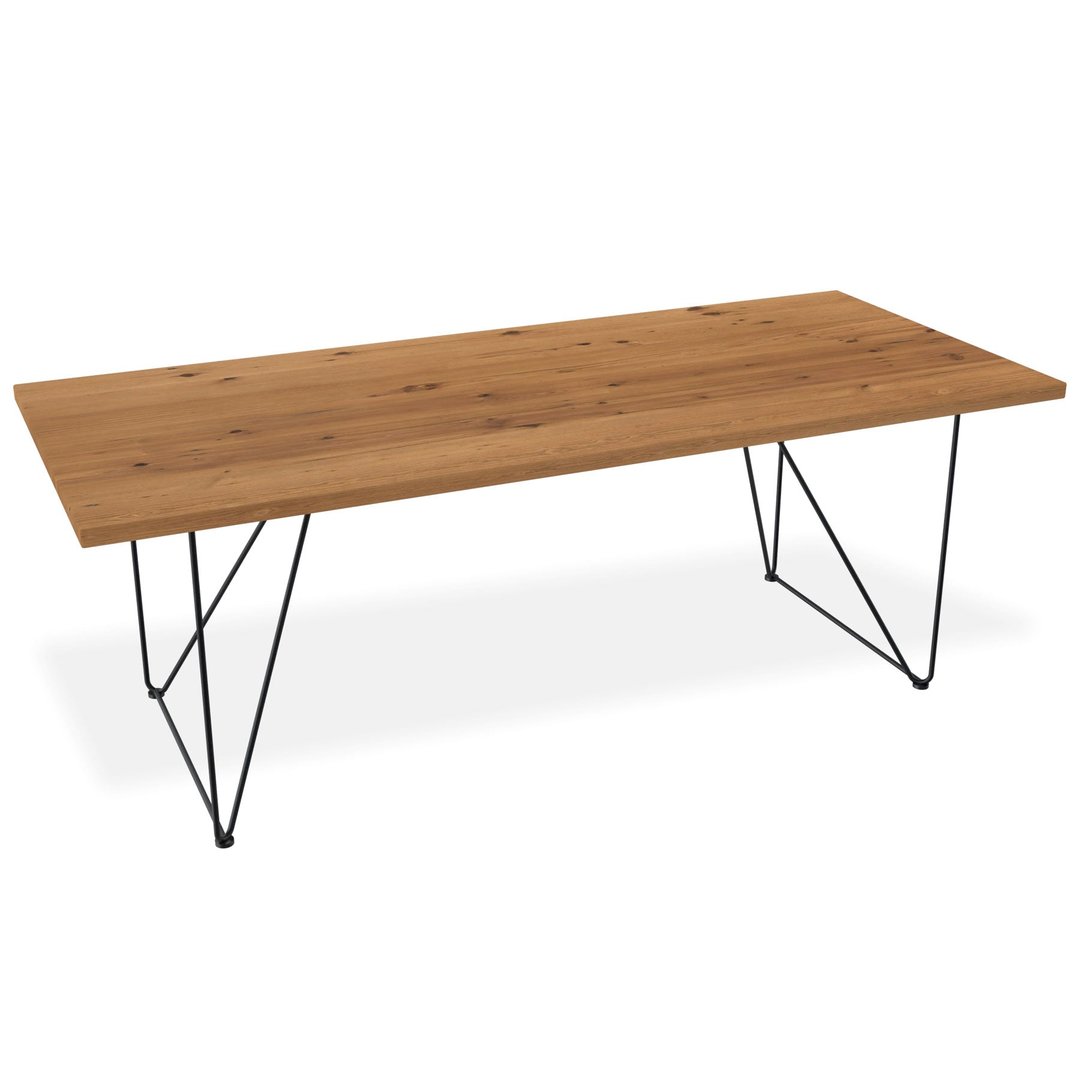 Wire Frame Table | Urban Wood Goods | Gurnee, IL