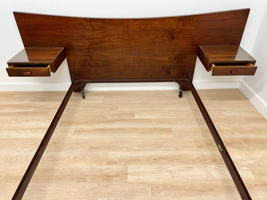 Mid Century Bed by Englander of New York | Sputnik Furniture | Rowley, MA
