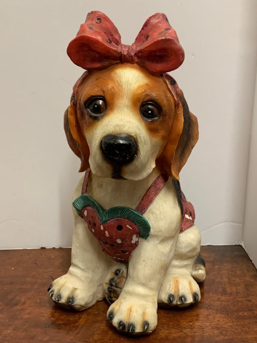 1980s Beagle Coin Bank | MOB Vintage | Kensington - Washington, DC