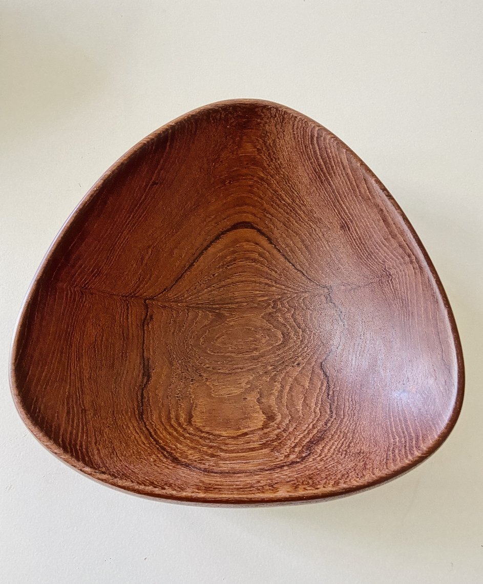 Scarce Triangle Centerpiece Old Growth Henning Koppel Vintage Mid ...