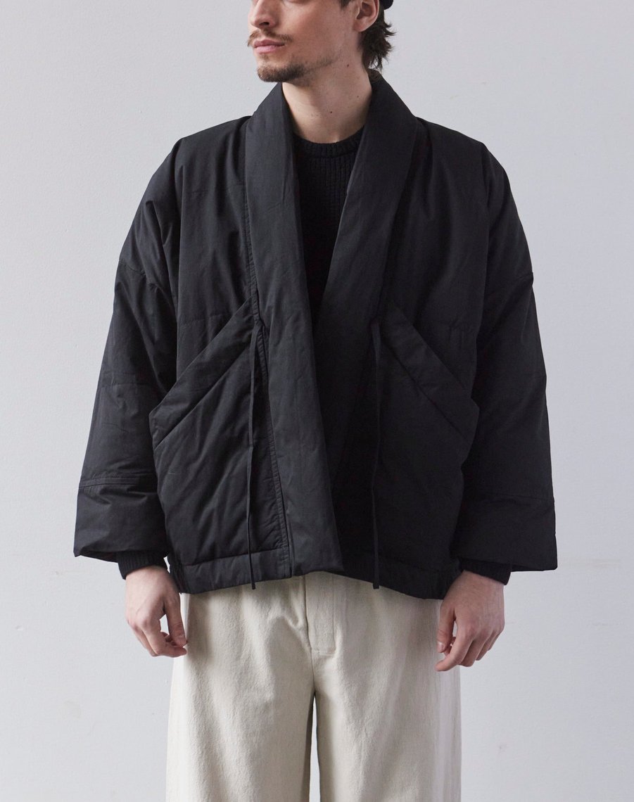 7115 Szeki Unisex Winter Sumo Puffer, Black | Glasswing Shop | Seattle, WA