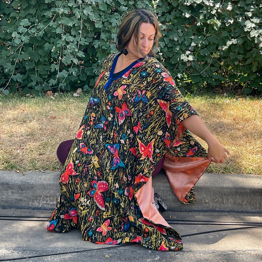 Butterfly Wool Poncho | North Loop - Austin, TX