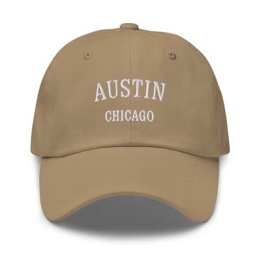 Austin Chicago Dad Hat | Lost Girls Vintage - Logan Square & West Town ...