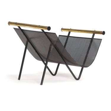 Modernist Fire Log Holder by Gene Tepper, c.1954 | Wyeth | New York, NY