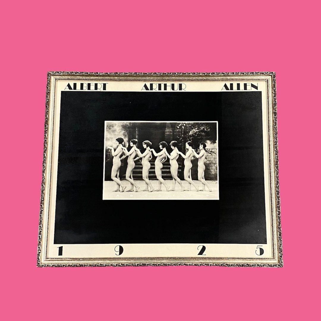 Vintage Albert Arthur Allen Print 1970s Retro Size 26x31 Art ...