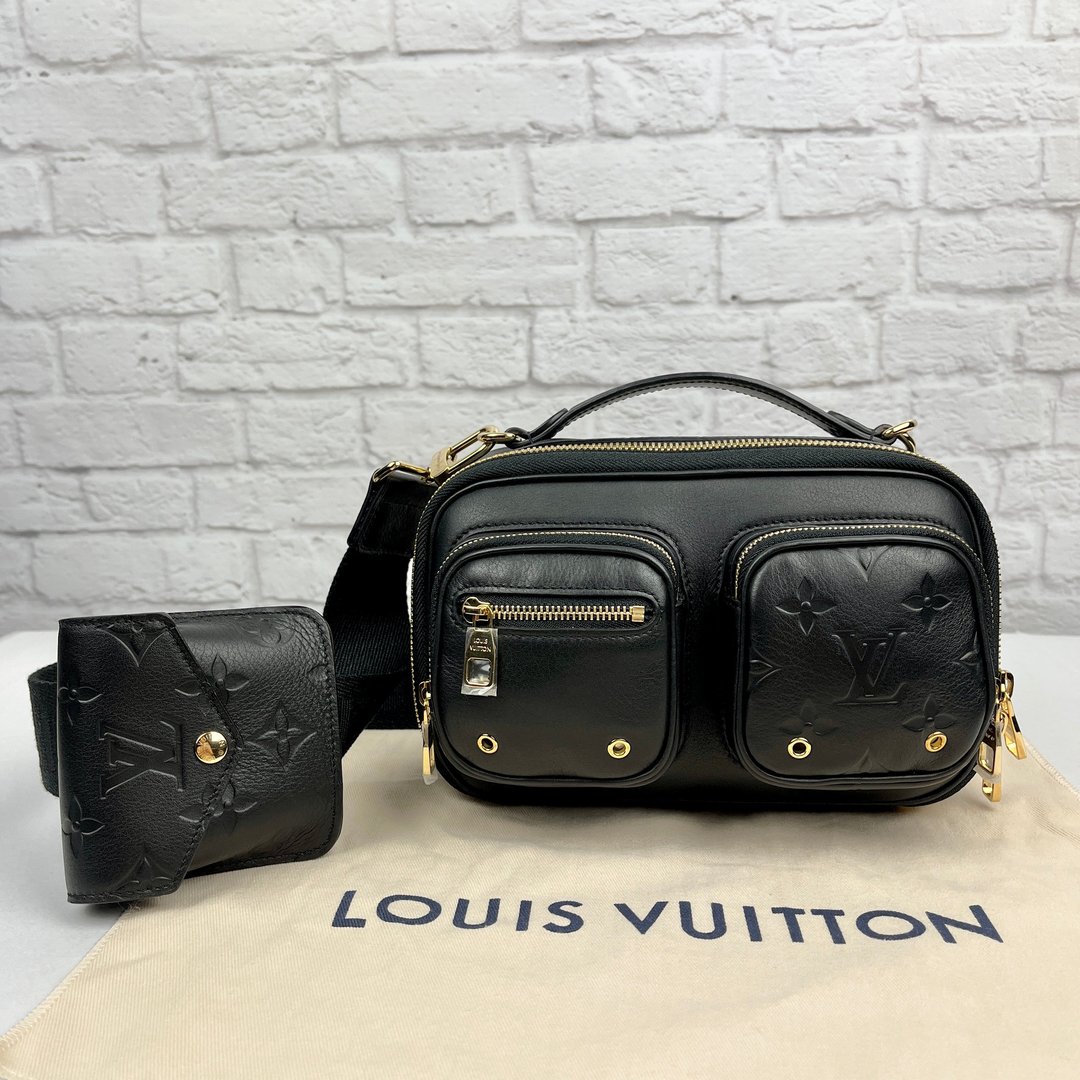 Louis Vuitton Utility Crossbody, Black | Sell Your Sole | Belltown ...