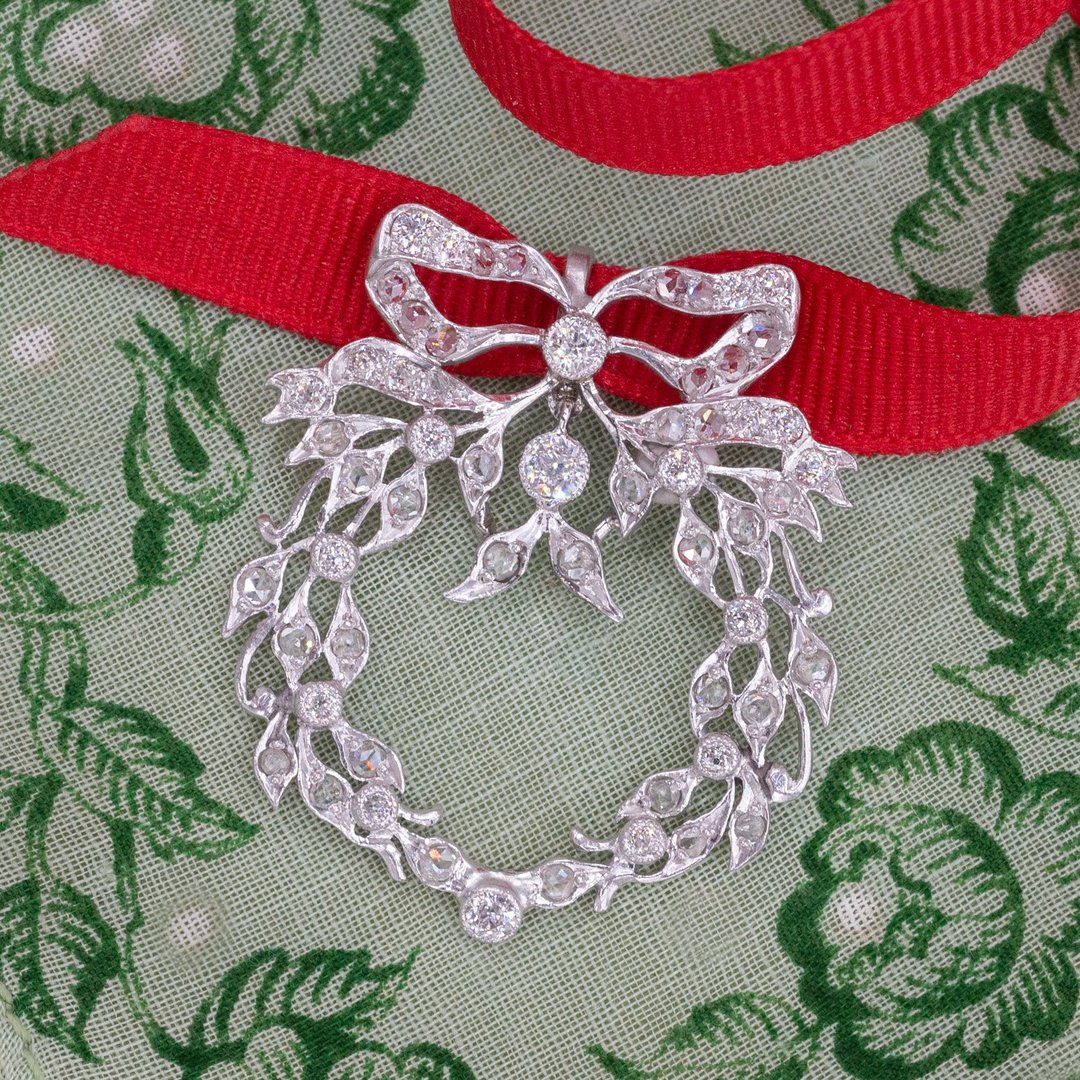 Edwardian Diamond Wreath | Pippin Vintage Jewelry | Chelsea - New York, NY