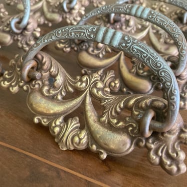 Victorian Drawer Pulls Set of Eight | Raven Pear Vintage | Philadelphia