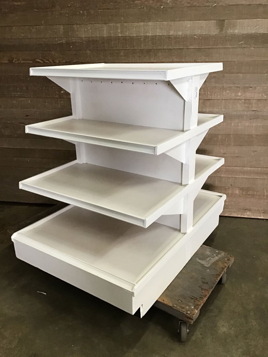Double Sided Retail Display Shelf (Tacoma) | Second Use | Seattle and ...