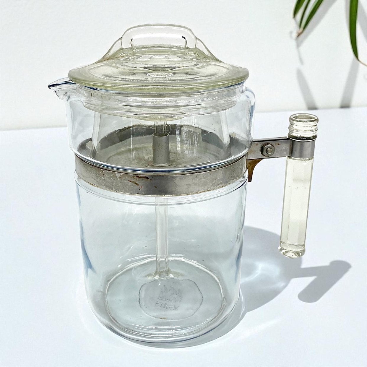 Vintage Pyrex Coffee Percolator Retro 1940s Farmhouse + 7826 ...