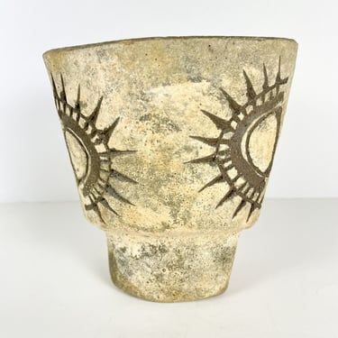 Vintage Soleri Arcosanti Terry Stone Ceramic Planter W | Season of ...