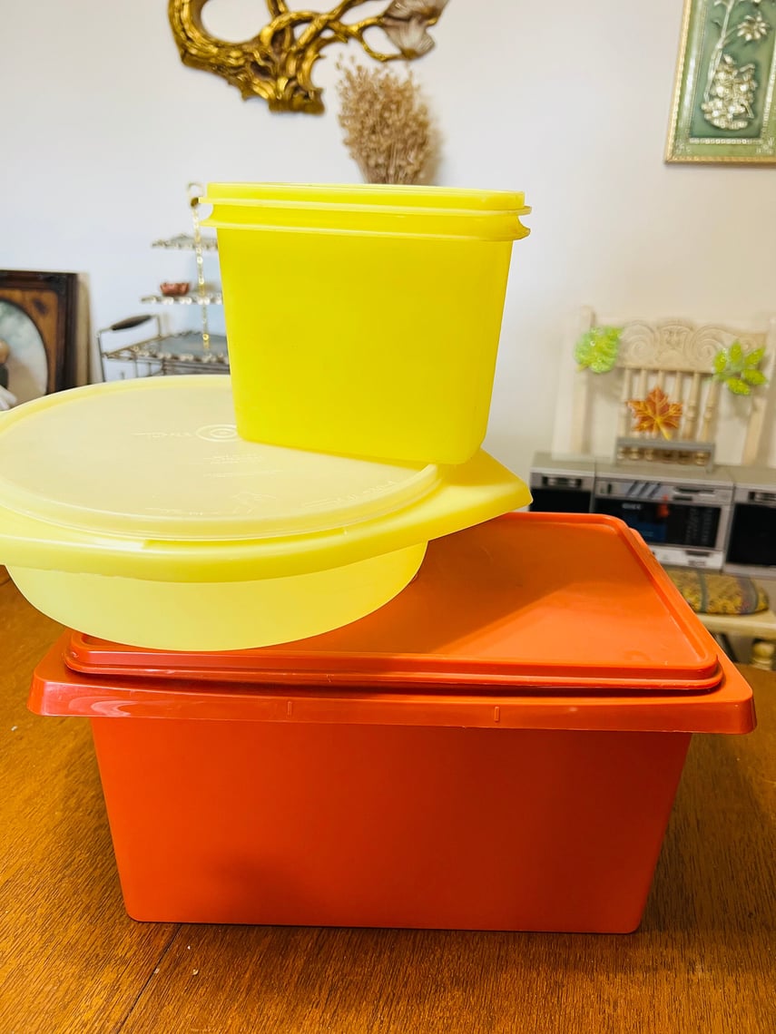 Vintage Tupperware Assorted Containers | OrWa Designs | Toledo, WA