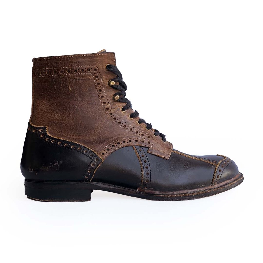 TAKHIROMIYASHITA BROGUE LACE UP BOOTS | The Tough Boot & Co. | Atlanta, GA