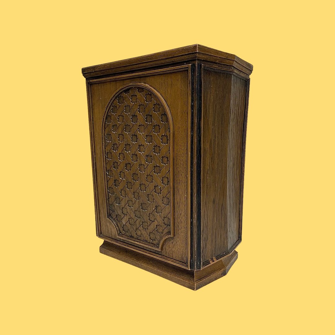 Vintage Pearl Wick Trash Can Retro 1970s Mid Century Modern ...