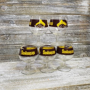 Vintage Kahlua Sombrero Glasses, Donkey Burro, 1960s 1970s | A GoGo ...