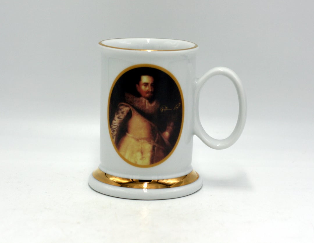 vintage Porsgrund 120th Anniversary Mug Akershus slott 2005 | Susan ...