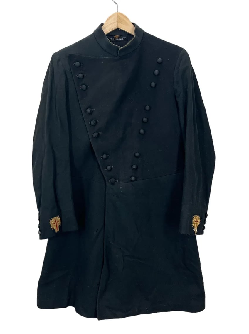 Vintage Black Knight Templar Masonic Freemason Named Wool Jacket Coat ...