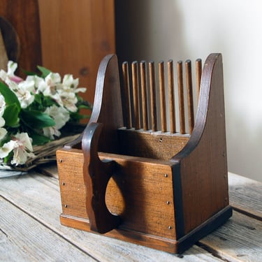 Vintage cranberry scoop / wooden hand held berry scoop / | Sunflower ...