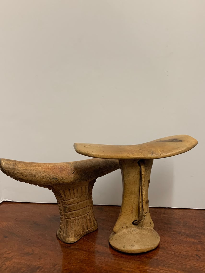 Antique African Head Rests | MOB Vintage | Kensington - Washington, DC