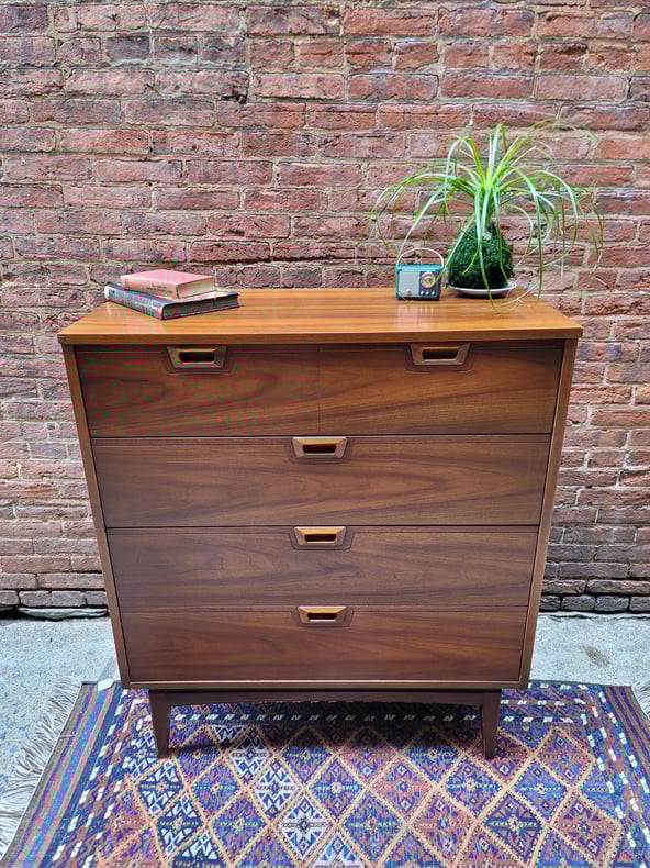 Walnut Tall Chest #15 | Vintage MC | Frederick, MD