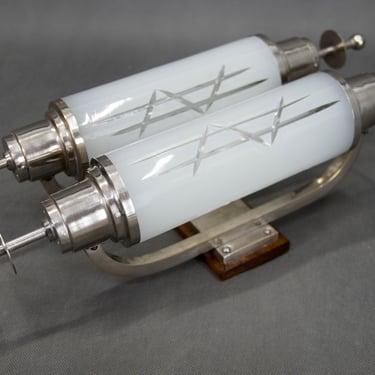 Big Representative Art Deco Wall Light, 1930s | Davint Design | Czech ...