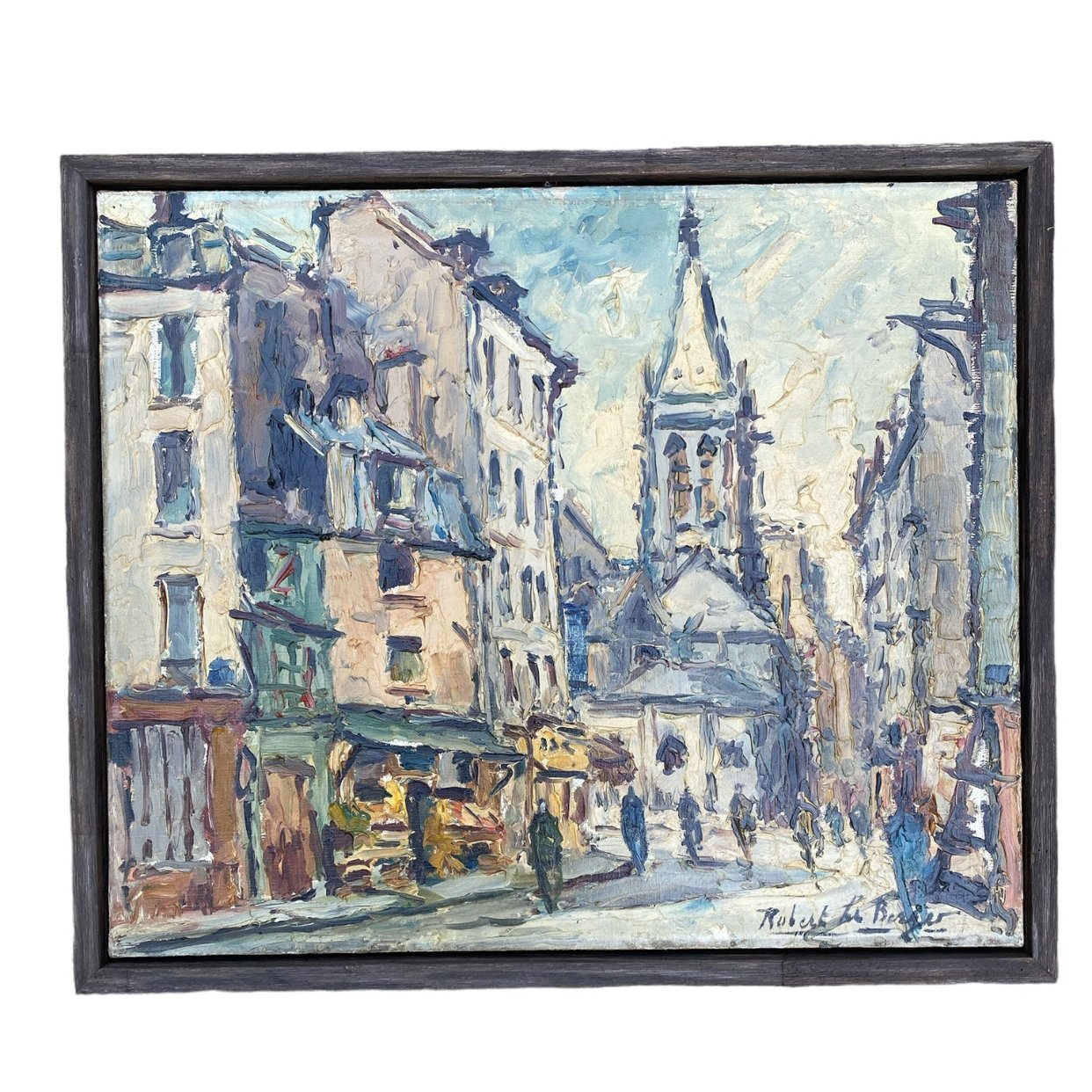 Parisian Street Scene | Heather Cook Antiques - Atlanta, GA | ATTIC