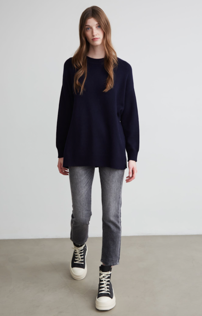 Remy Crew - Navy | Dress - Beacon Hill - Boston, MA | ATTIC