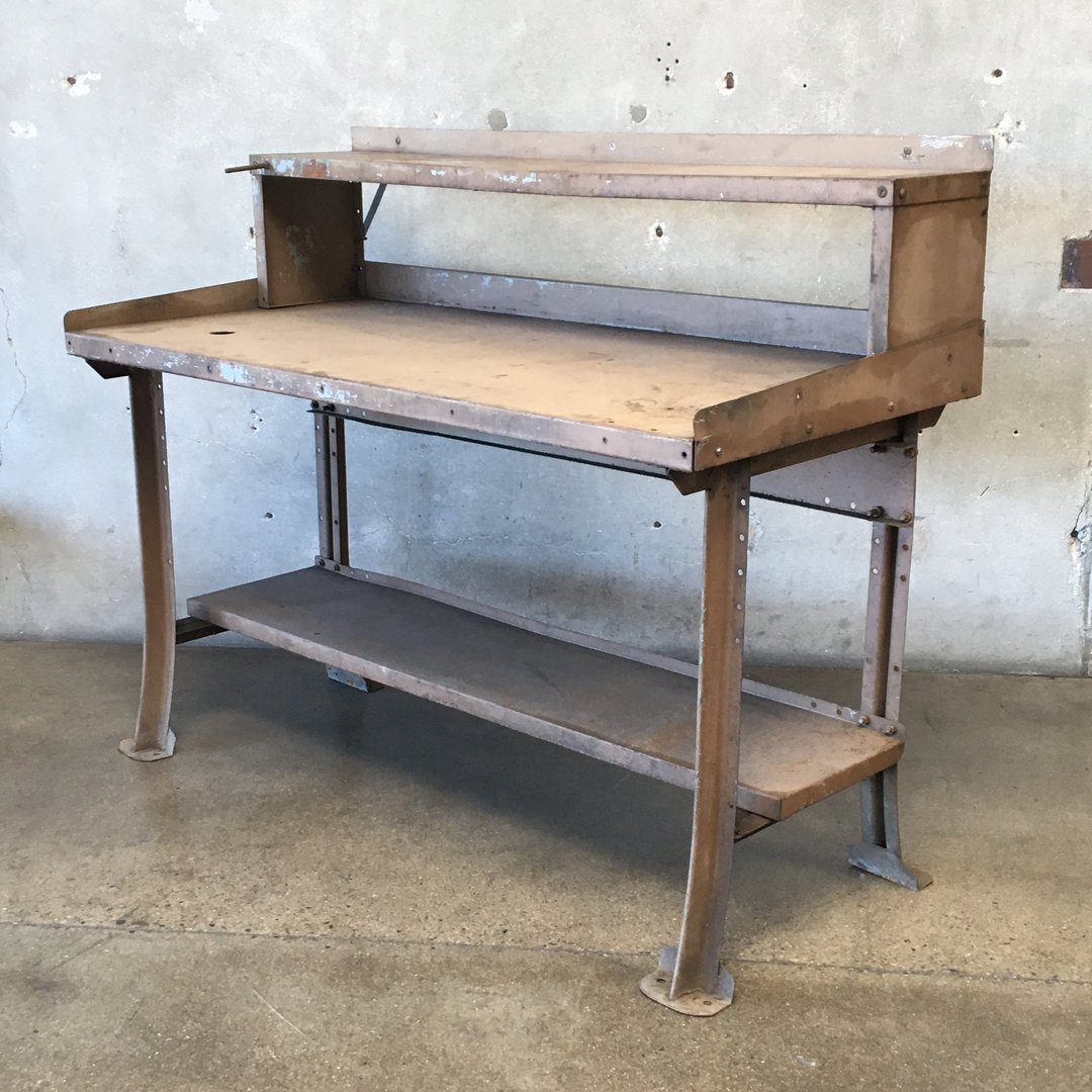 Vintage Metal Work Bench | Urban Americana | Long Beach, CA