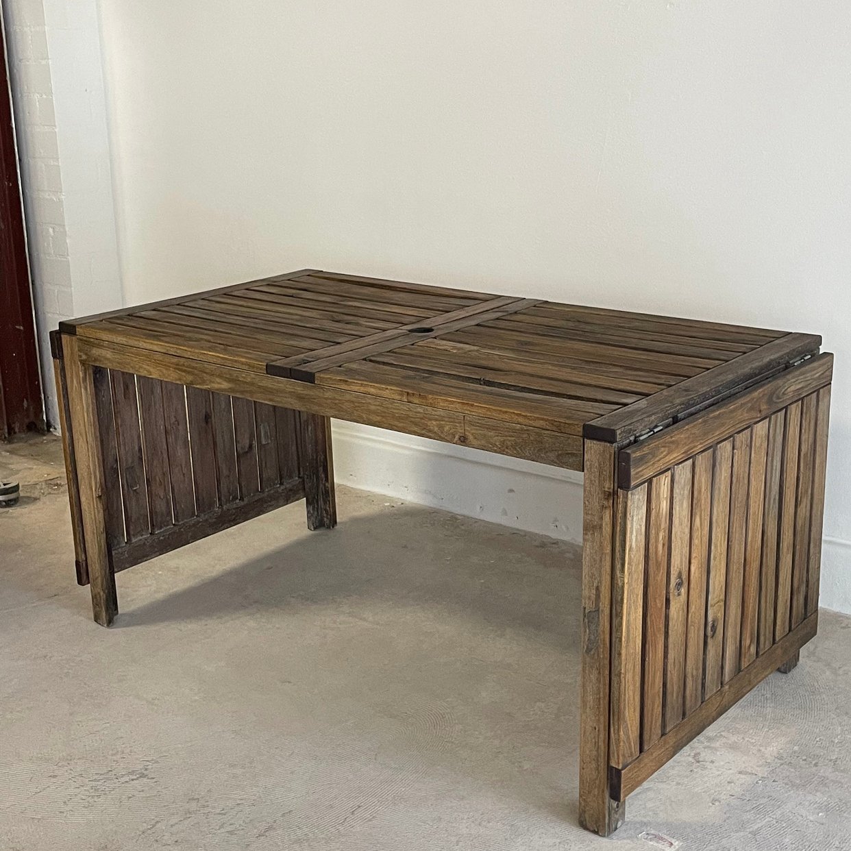Distressed Farmhouse Outdoor Table | Sunbeam Vintage - Highland Park ...