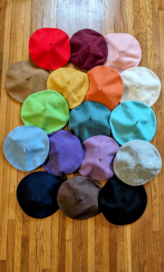 Vintage Inspired Berets | Bermuda Triangle Vintage Clothes | Washington, DC