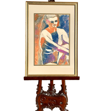 Nina Gelin-Meier Colorful Nude Painting | Magpie Reclamations | Old ...