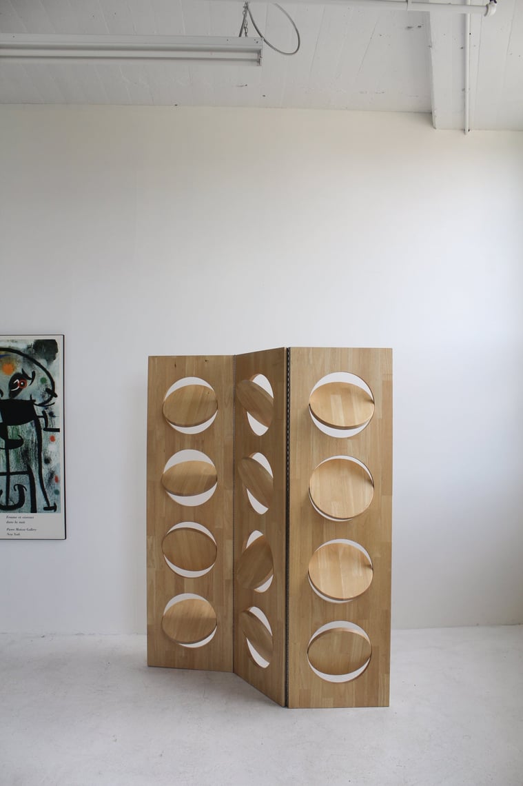 Three-Panel Rotating Room Divider | Le Centerpiece | Montreal, QC