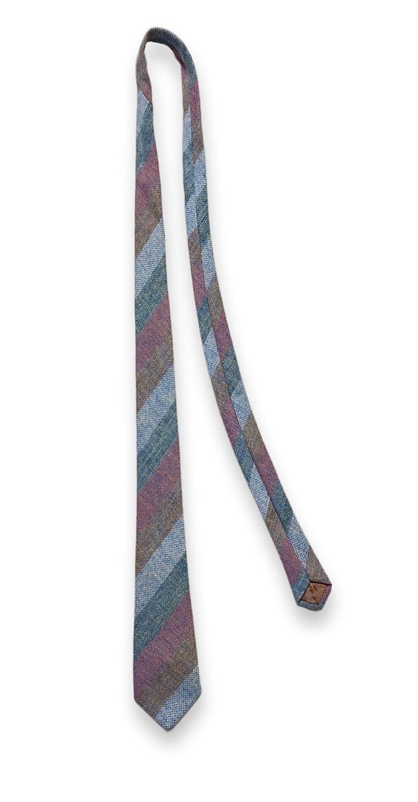 Vintage Connemara IRISH Wool Tweed Necktie ~ Striped ~ Preppy ~ Ivy ...