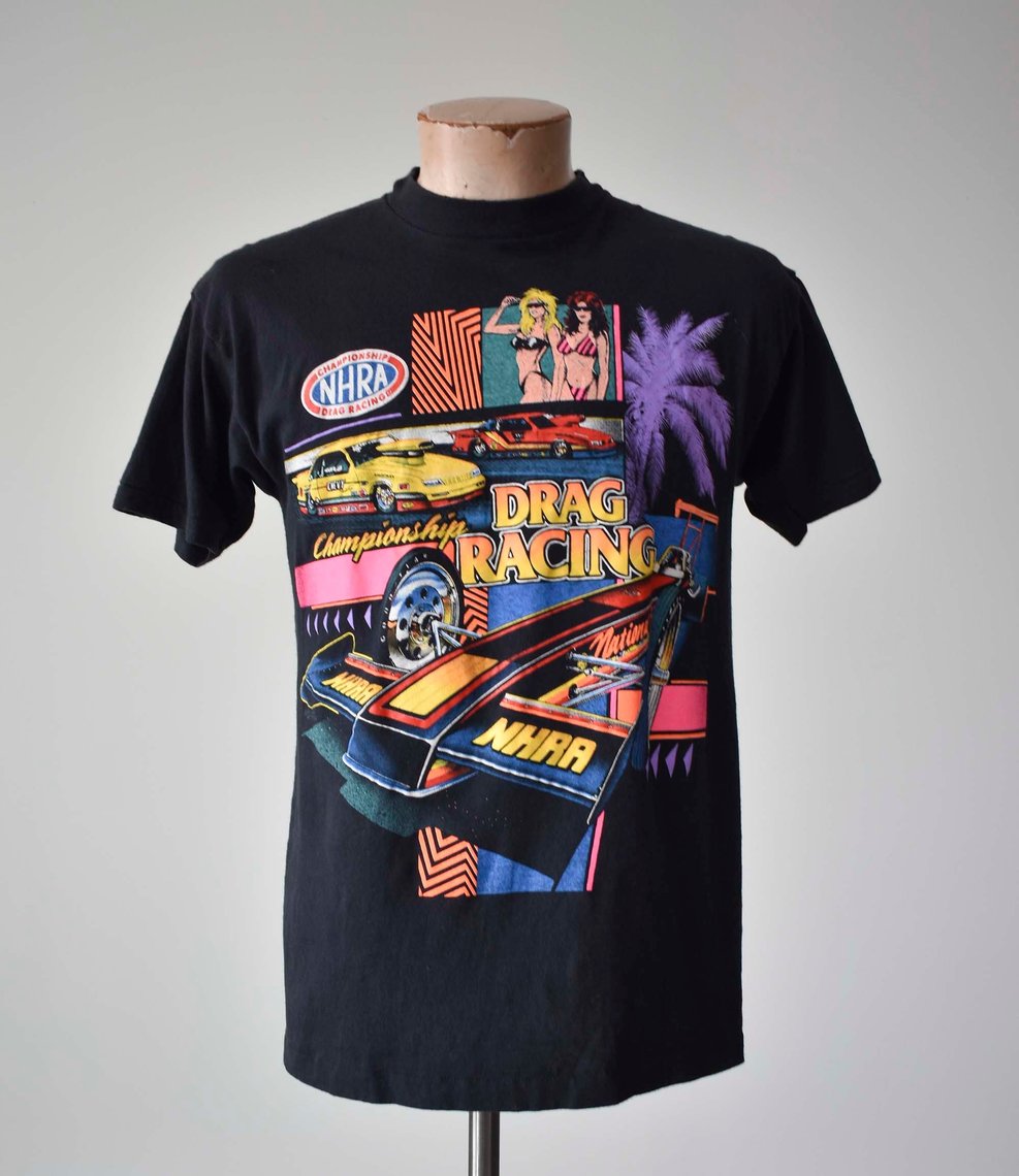 Vintage 90s Drag Racing Championship Tshirt / Vintage Race Car Tshirt ...