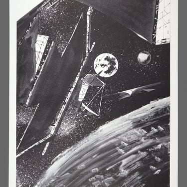 1978 Howard Chaykin Print Cody Starbuck Limited Edition 505/1000 Black ...