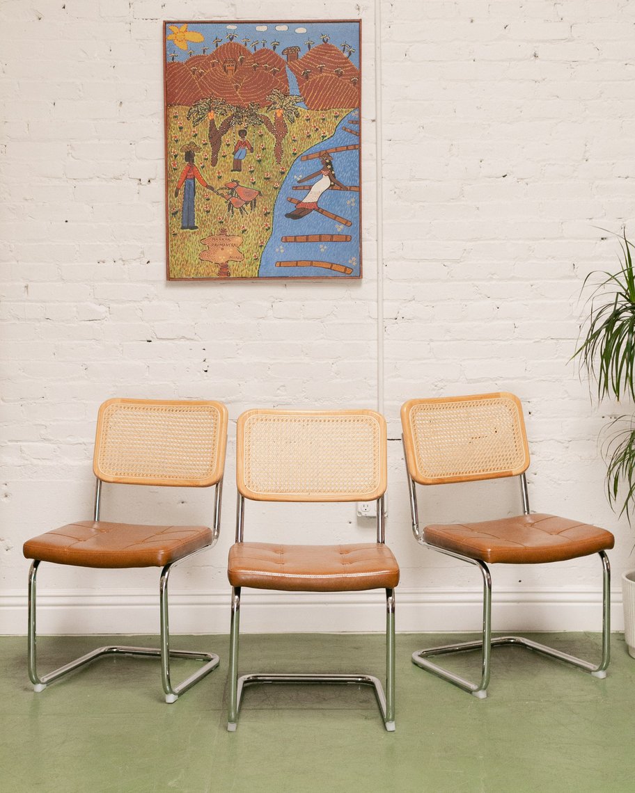 Blonde Rattan Dining Chair | Sunbeam Vintage | Highland Park - Los ...