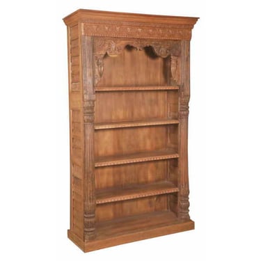 Teak Wood Bookcase | City Home - Portland, OR / Vancouver, WA | ATTIC