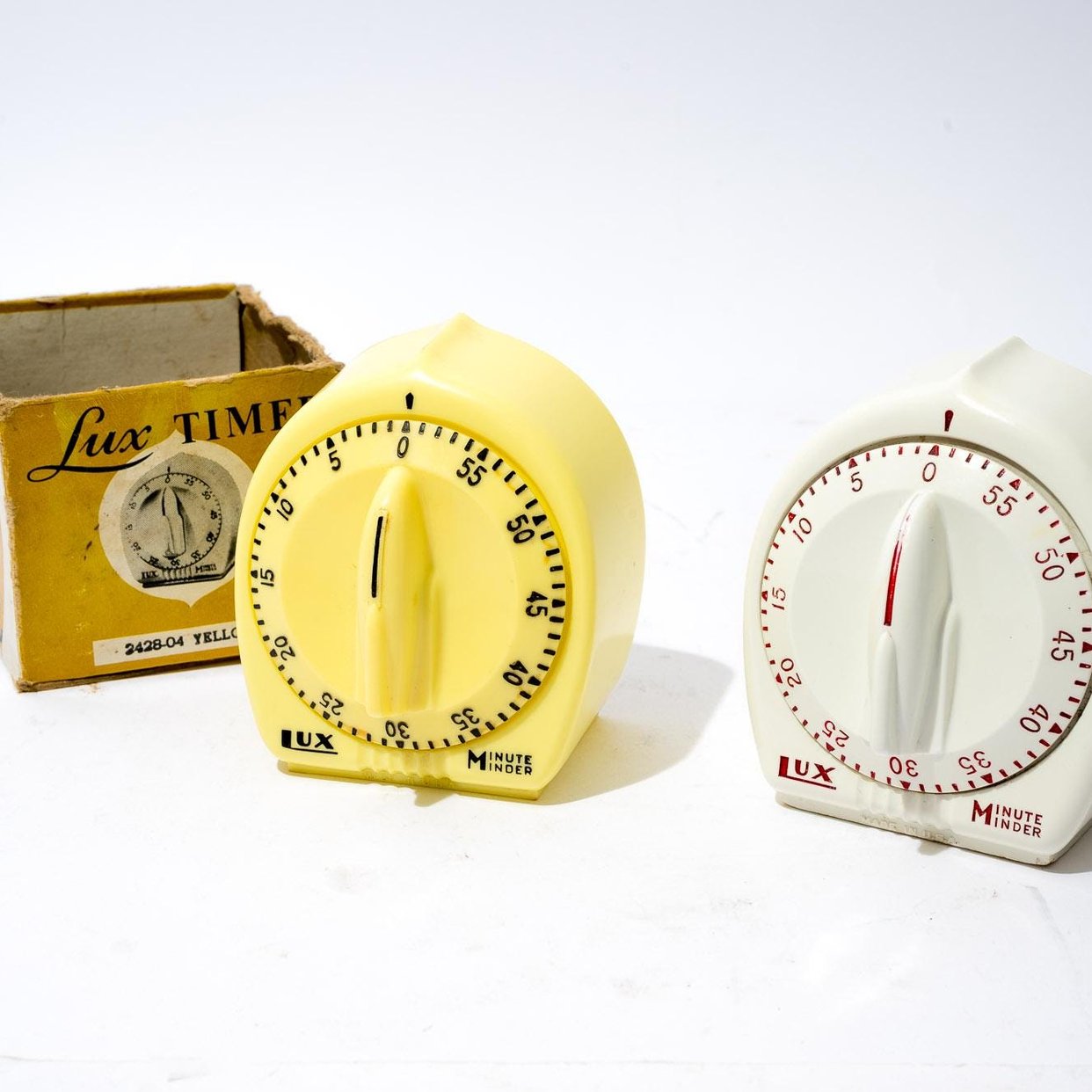 Vintage Lux Minute Minder Kitchen Timer Rocket Knob | Starr Road Retro ...