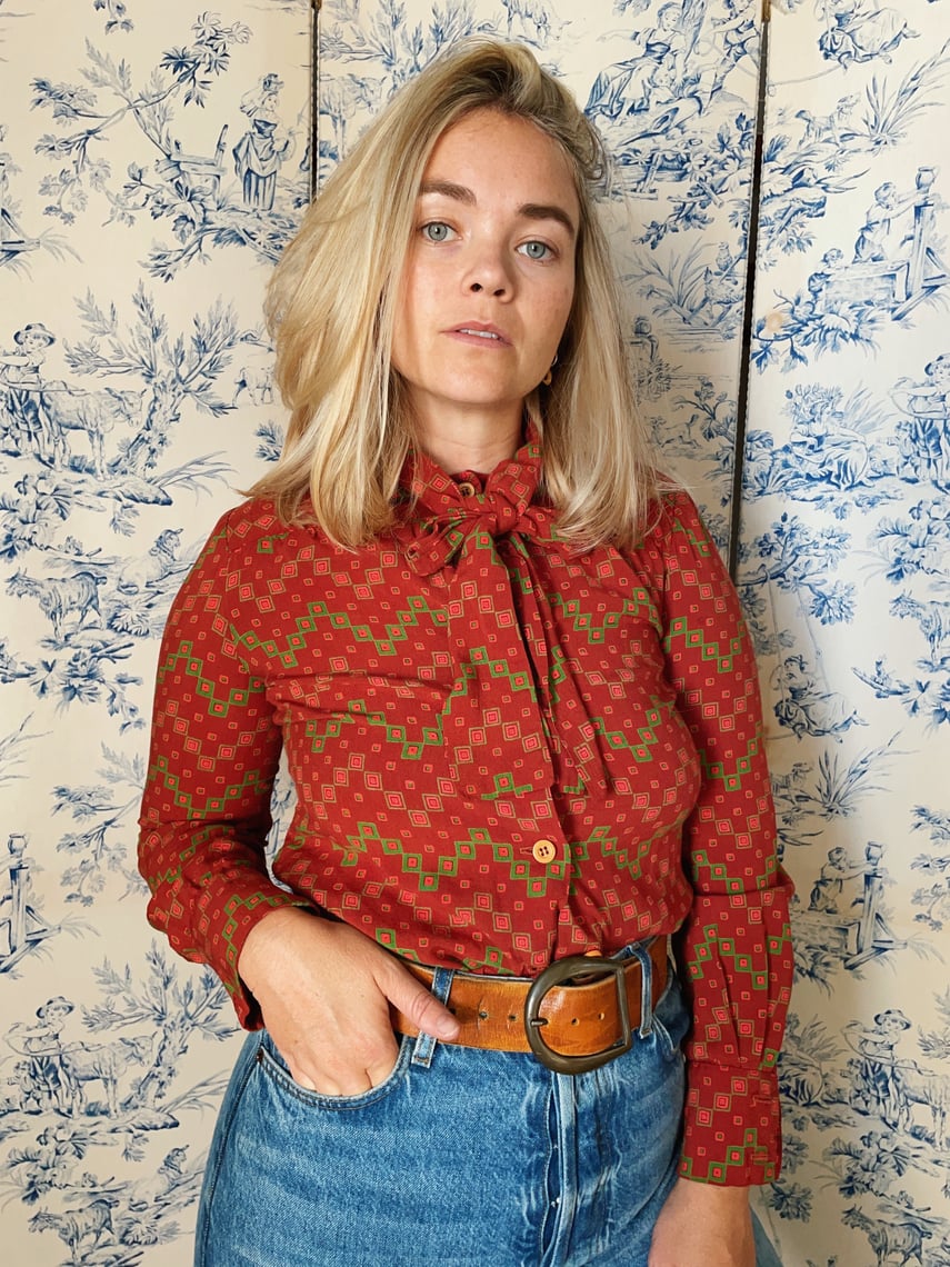 Librarian Blouse | A Touch of Vintage | Los Angeles, CA