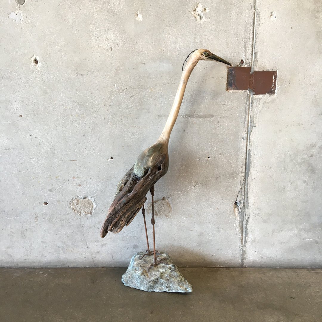 Vintage Bird Sculpture by "Don Maxwell" | Urban Americana (Home Decor ...