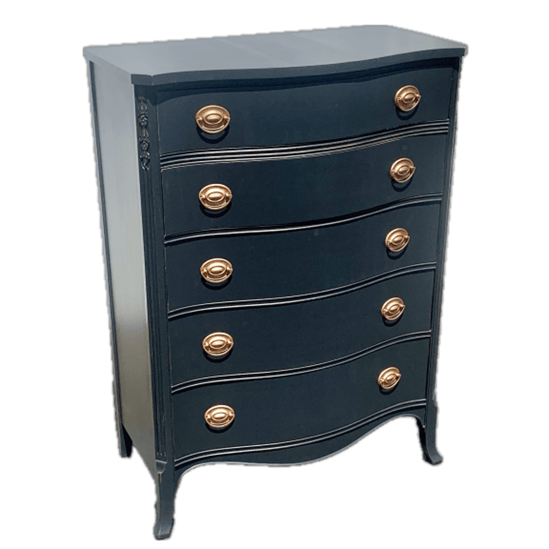 1940’s Hepplewhite Highboy Dresser | Simon Vintage | Neptune City, NJ