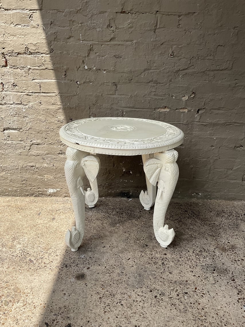 Painted African Elephant Table | GoodWood | U St - Washington, DC