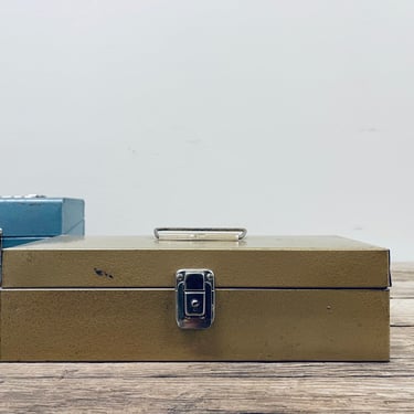 Metal Tool Box | Metallic Gold Tool Box | Industrial Tool Box ...