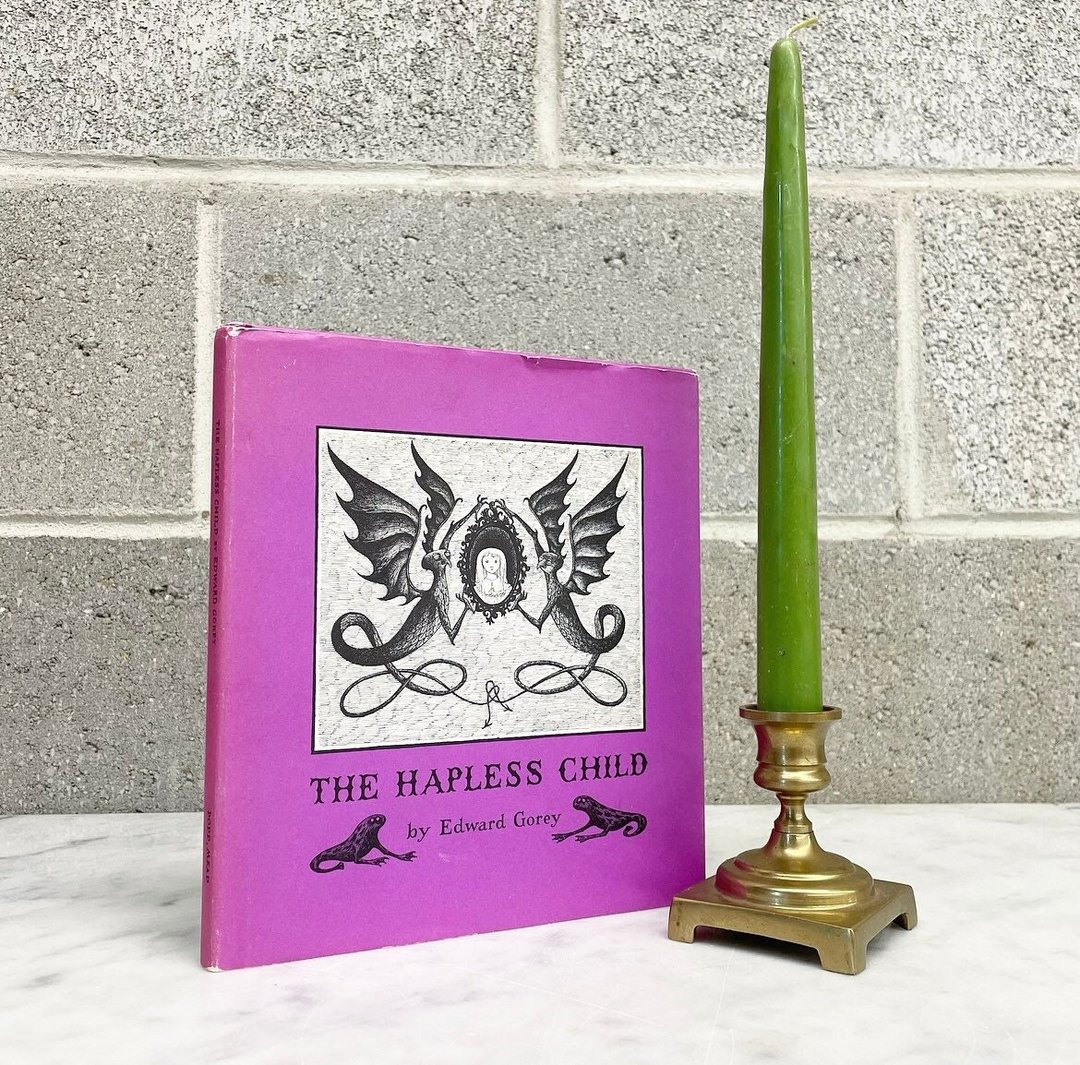 Vintage The Hapless Child Book Retro 1980s Edward Gorey + Graphic ...