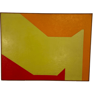 Modern Abstract Color Blocked Art Painting From the | Main Street ...